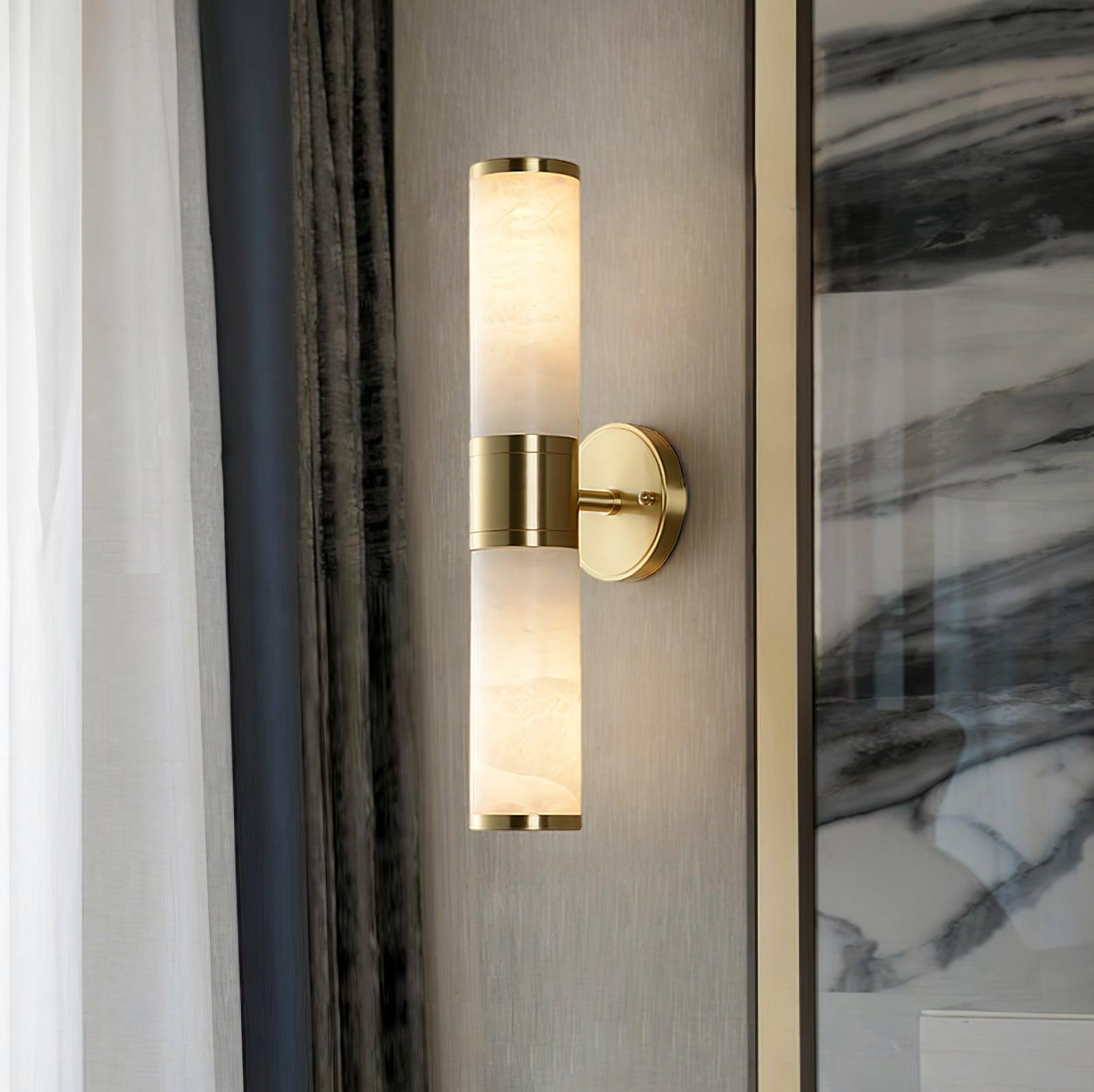 Gold Marble Sconce Wall Light – Luxury Wall Lighting | Light Trend