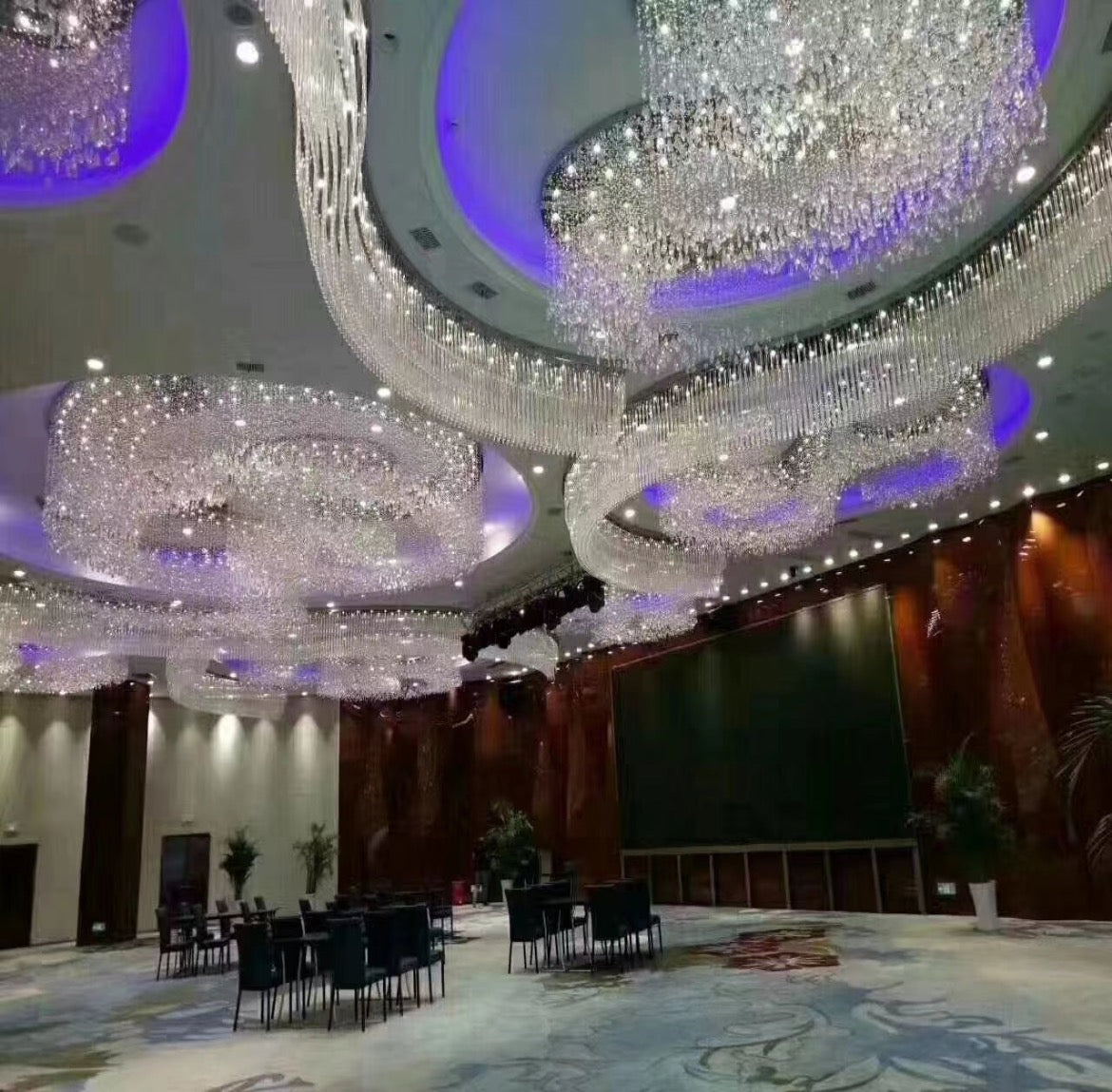 Title: Commercial Large Drop Lighting for Stylish Spaces