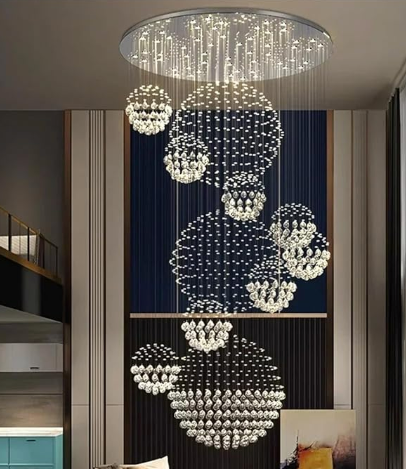 Modern Lustre Crystal Ball - Elegant and Contemporary Lighting