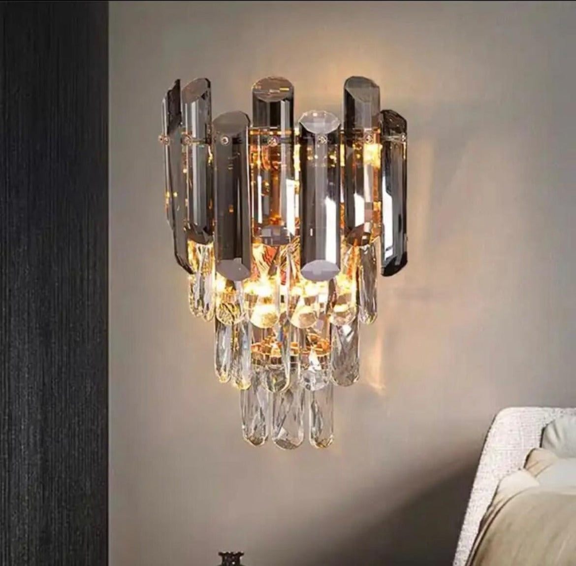 New Crystal Modern Wall Light – Sleek & Stylish