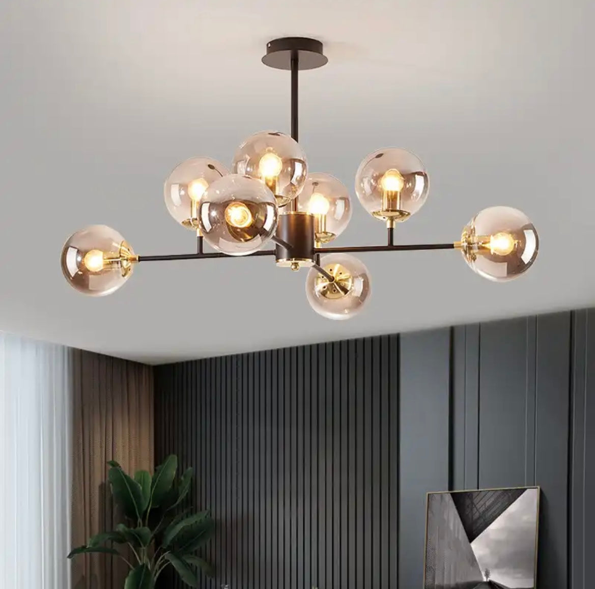 Nordic LED Glass Ball Light – Modern Lighting Design