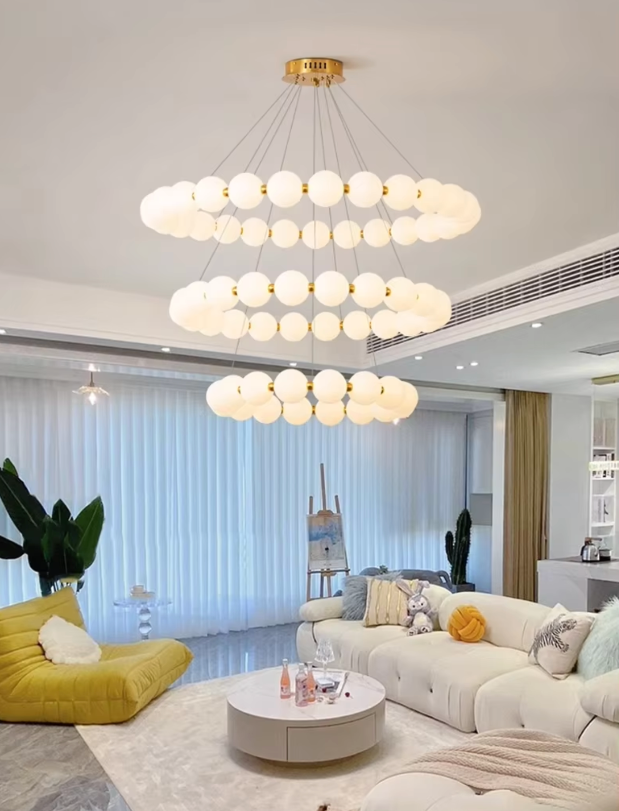 Lustre Pearl Design Pendant Light - Hanging Pendant Lights