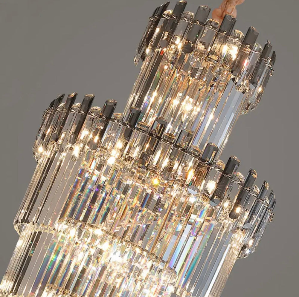 Staircase Chandeliers - Luxury Stairwell Lighting
